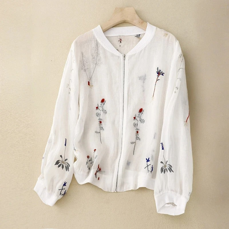CLARA LINEN JACKET – KENNETH REBELS
