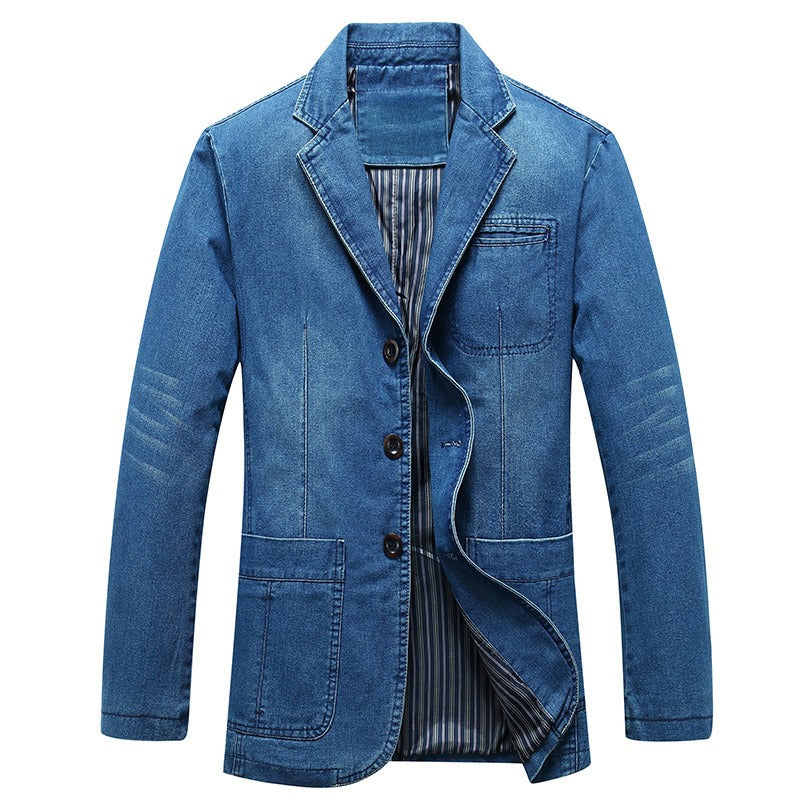 BILSON™ DENIM BLAZER – KENNETH REBELS