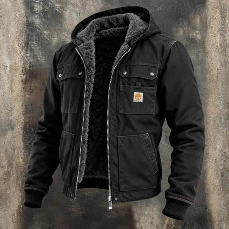 DEXTER | FLEECE LINED UTILITY JACKET – KENNETH REBELS